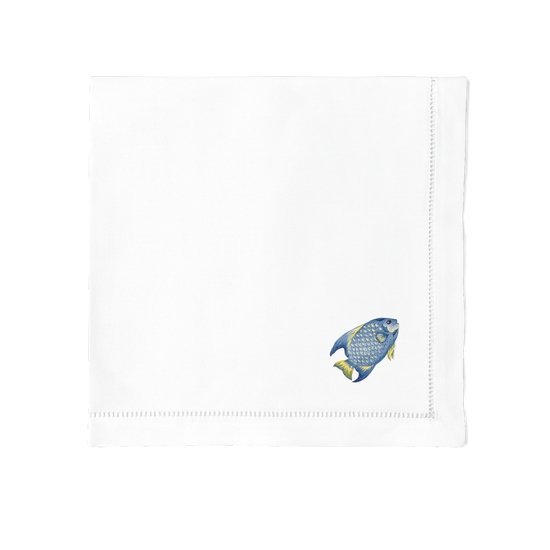 Fish Tropical Napkin, Set of 4 | BlueJay Avenue - BlueJay Avenue