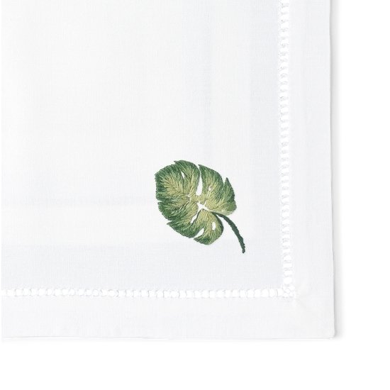 Tropical Leaf Napkins, Set of 4 | BlueJay Avenue - BlueJay Avenue